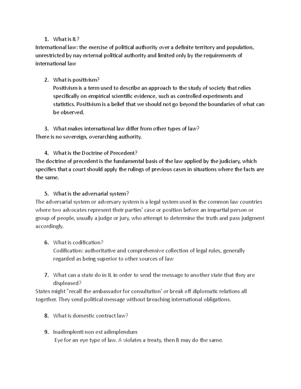 LLB141 Qand A - Flashcard-style (active recall) questions and answers ...