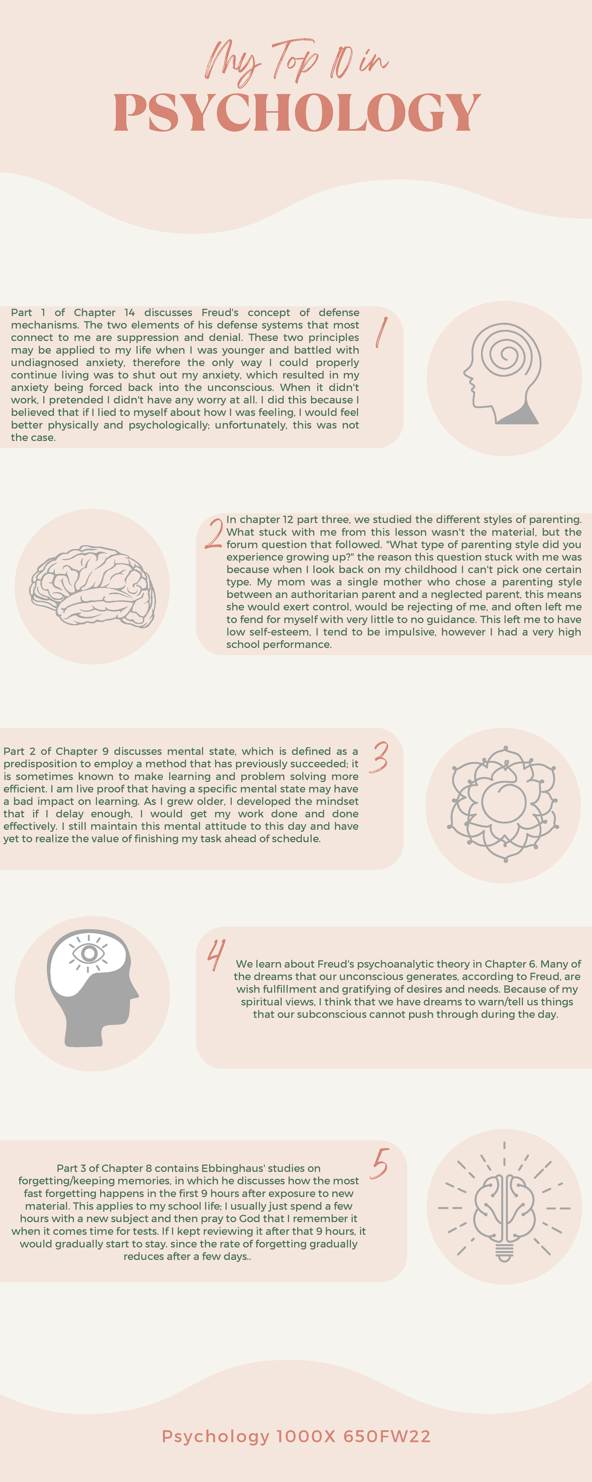 My Top 10 in - top 10 in psychology pamphlet - Part 1 of Chapter 14 ...