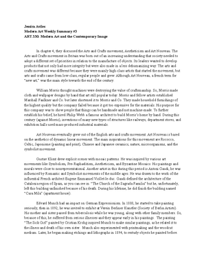Summary #4 - History of Modern Art - Jessica Aviles Modern Art Weekly ...