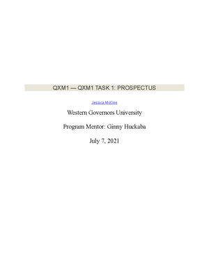 WGU C626 Task 3 Learning and Technology Capstone - Spencer Fullmer ...