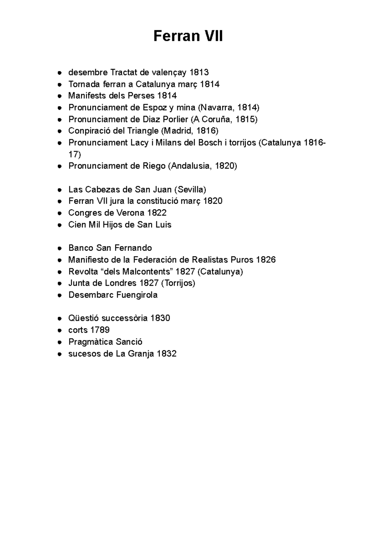 Ferran VII - Studocu