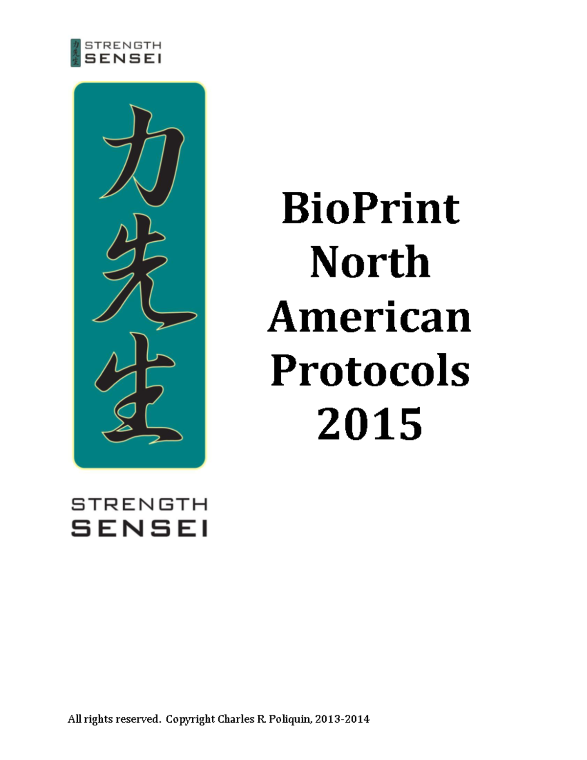 Bio Print Protocols 2015 - BioPrint North American Protocols 2015 If ...