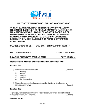 Structured programming KNEC 2017 past paper – Kenyan Exams - computer ...