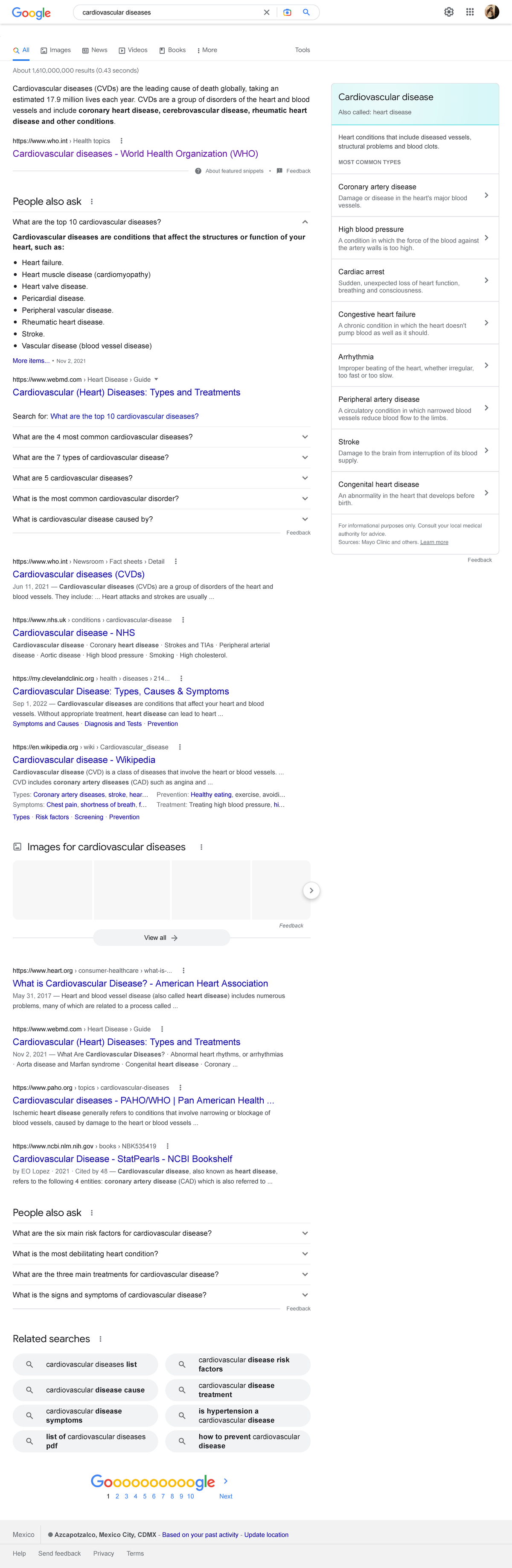 Cardiovascular diseases - Google Search - About 1,610,000,000 results ...