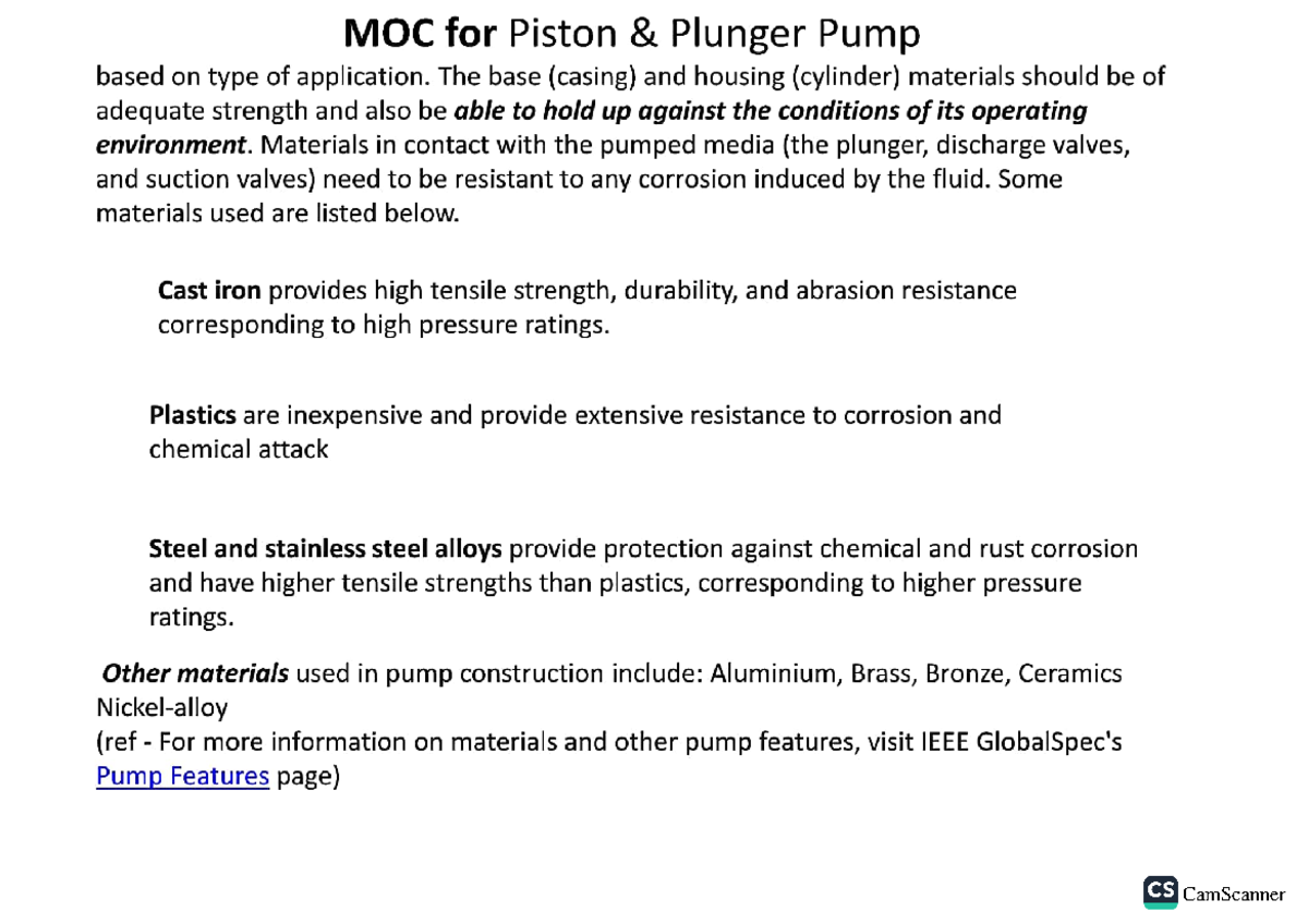 P10 - pumps - Studocu