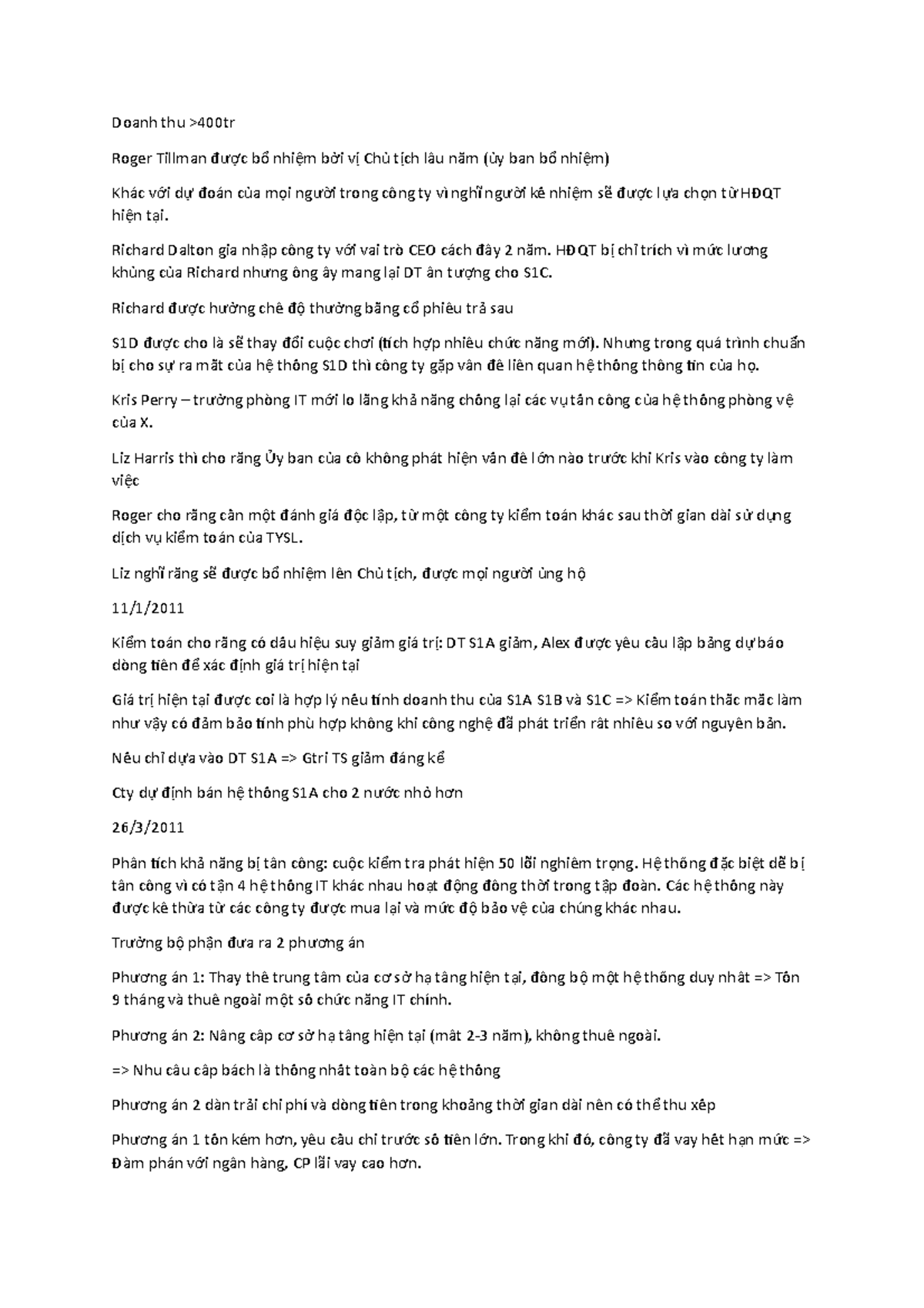 Assurance - hhhh - Doanh thu >400tr Roger Tillman đ ược b ổ nhi m b i v ...