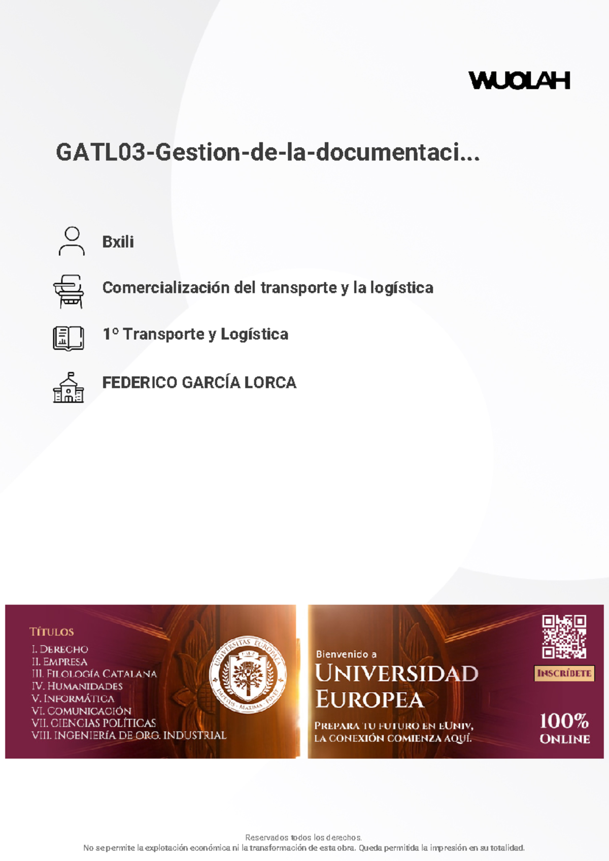 Wuolah free GATL03 Gestion de la documentacion - GATL03-Gestion-de-la ...