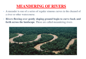 River Training Works - It's lecture note - RIVER TRAINING WORKS River ...