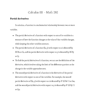 Math 282 Calc 3 Multiple Integrals Lesson Summary and Step-By-Step Help ...