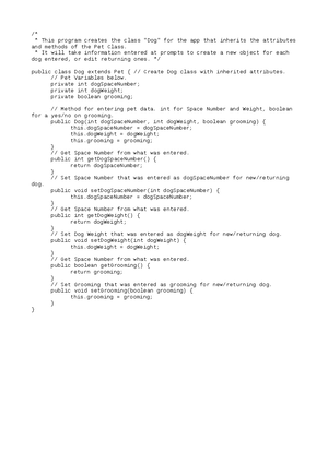 [Solved] Declare a class named PatientData that contains two attributes ...