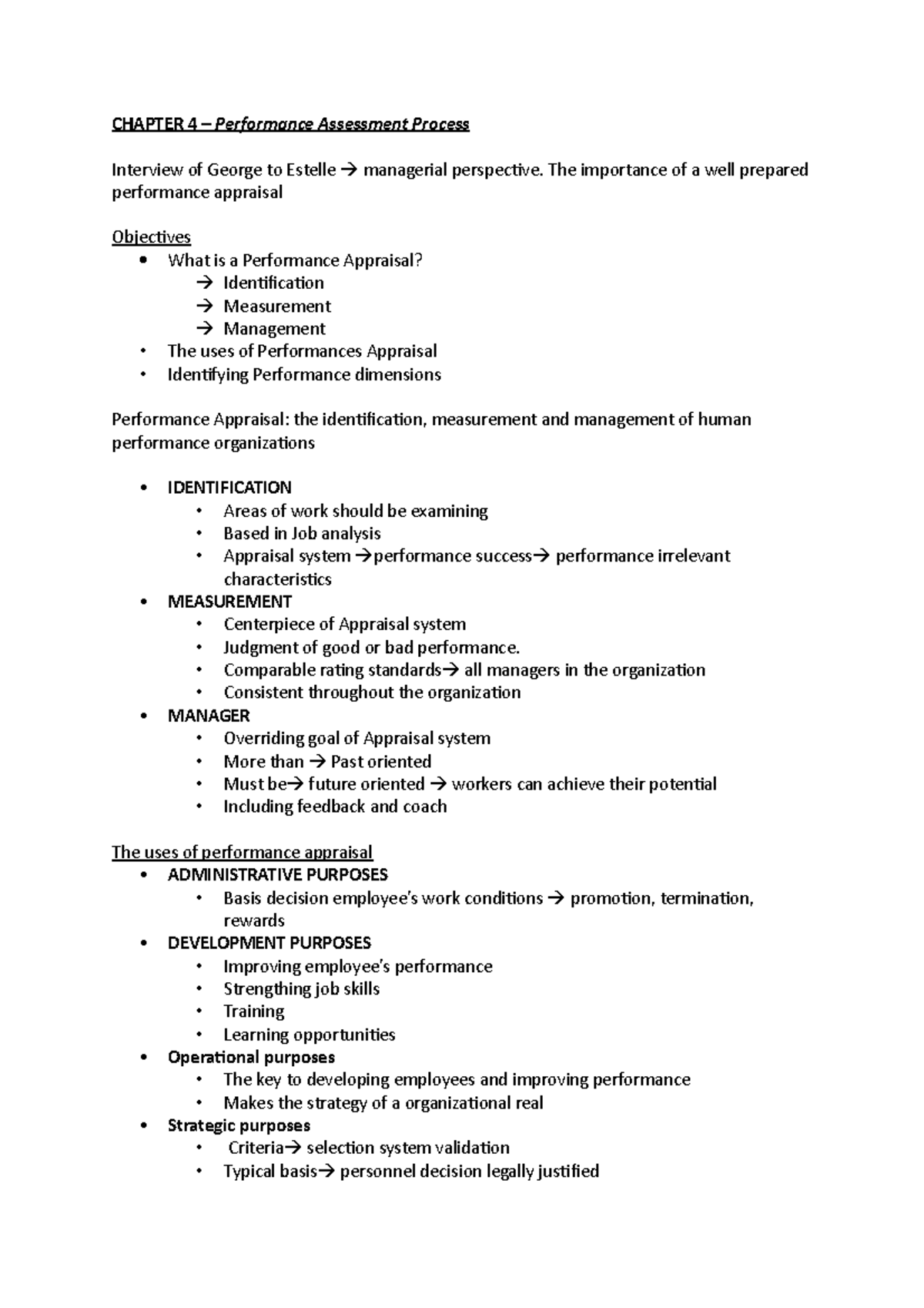 Chapter 4 HHRR - Lesson 4 HR - CHAPTER 4 – Performance Assessment ...