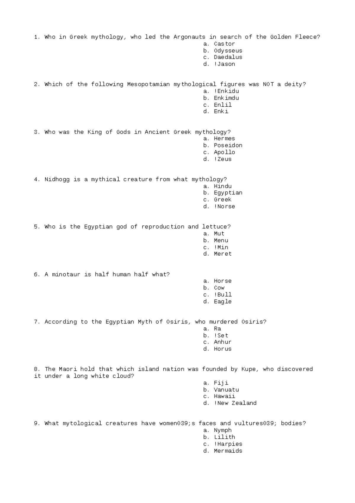 CS245 Exam 1 - Computer science chapter 2 exam sheet - Who in Greek ...