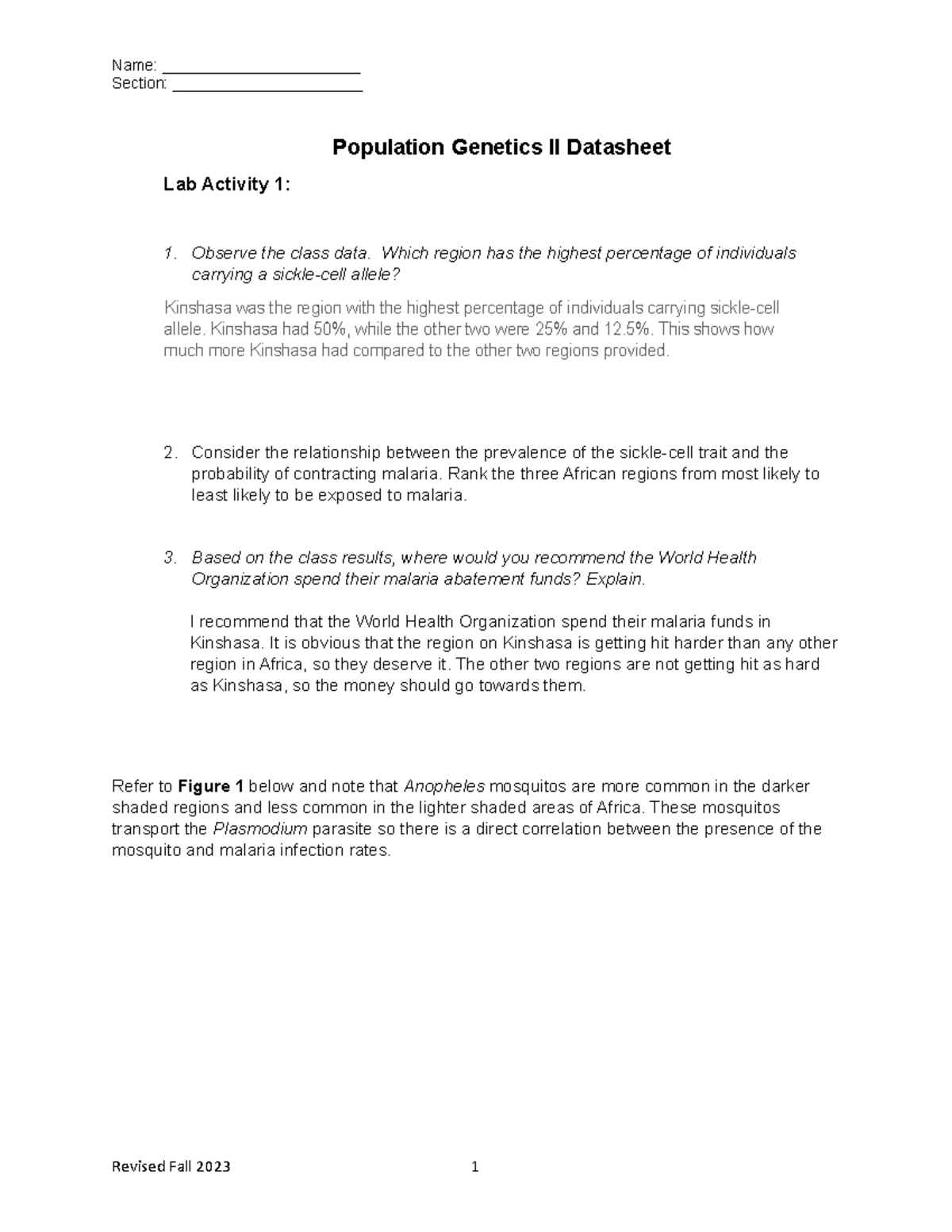 Pop Gen II Protocoland Datasheet - Section ...