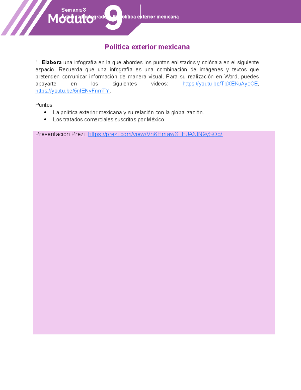 Díaz Topete Andrés M09S3AI6 - Política exterior mexicana Elabora una ...