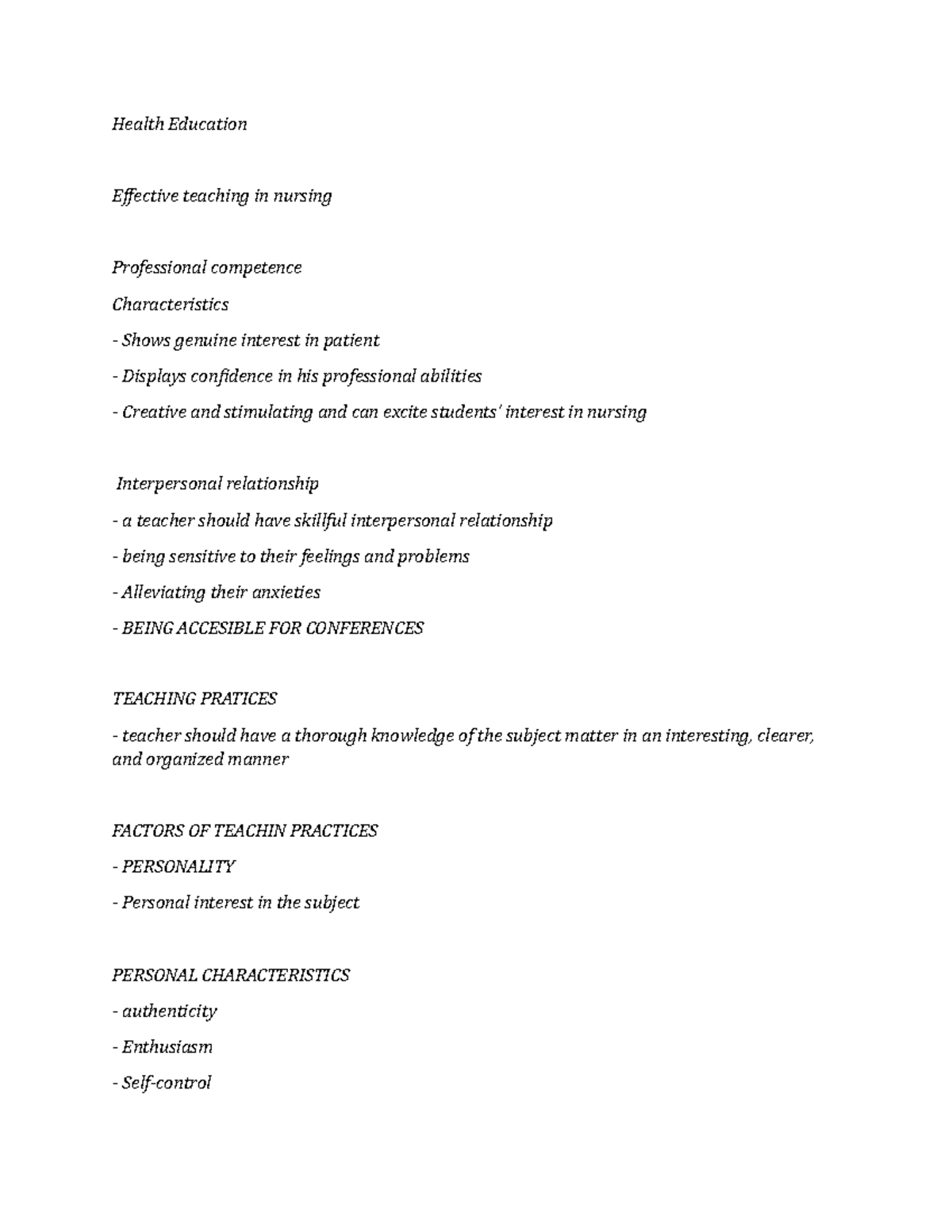 Effective Teaching Approaches Health Education Notes Health effective-teaching-approaches-health-education-notes-health