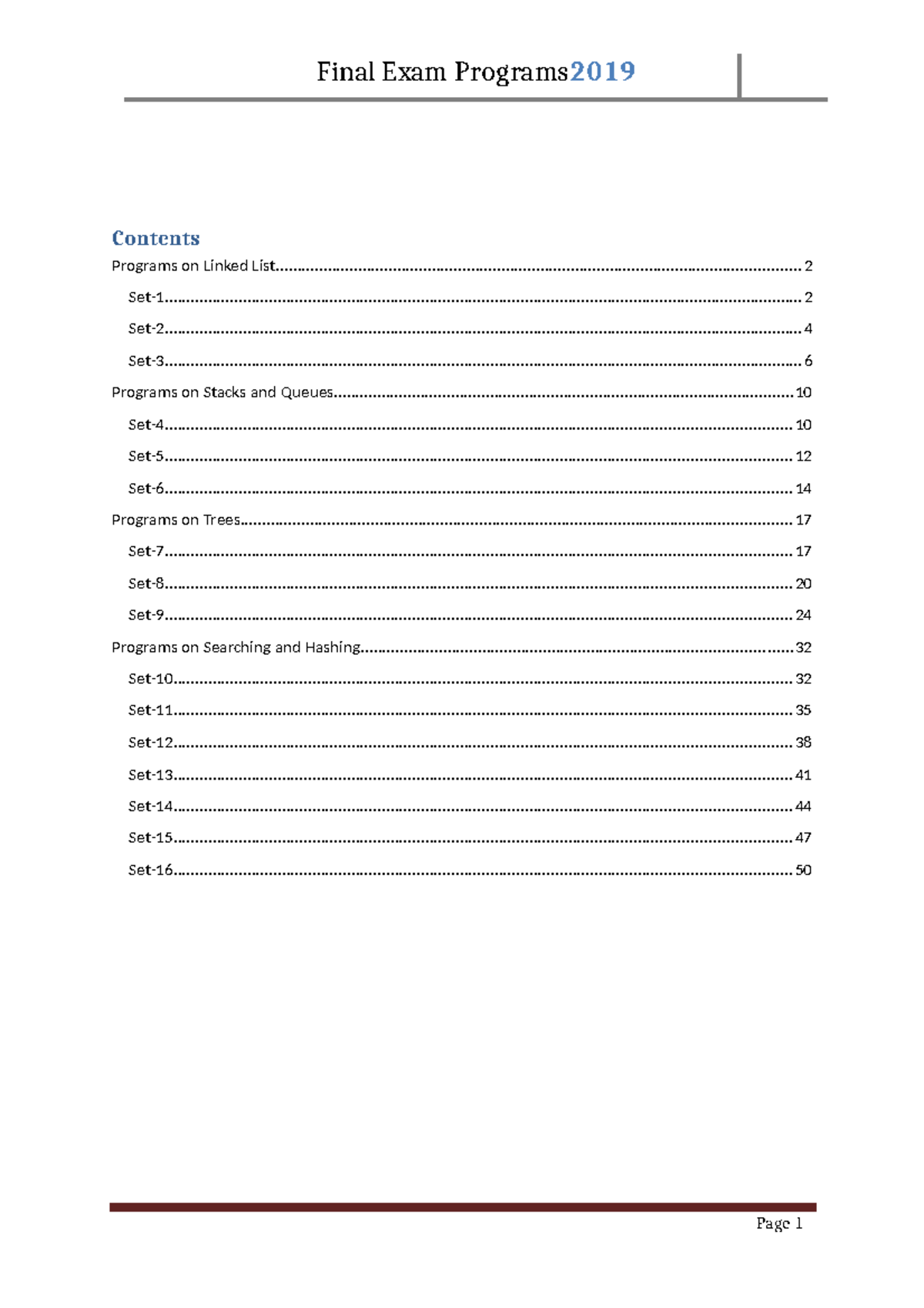 Final exam programs-converted - Data Structures Lab - KIIT University - Studocu