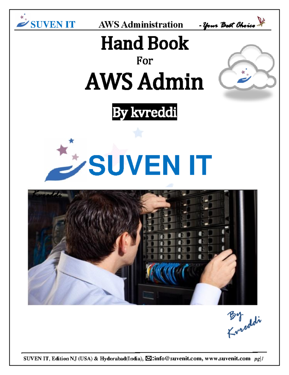 AWS Handbook - notes - Hand Book For AWS Admin ####### By kvreddi SUVEN ...