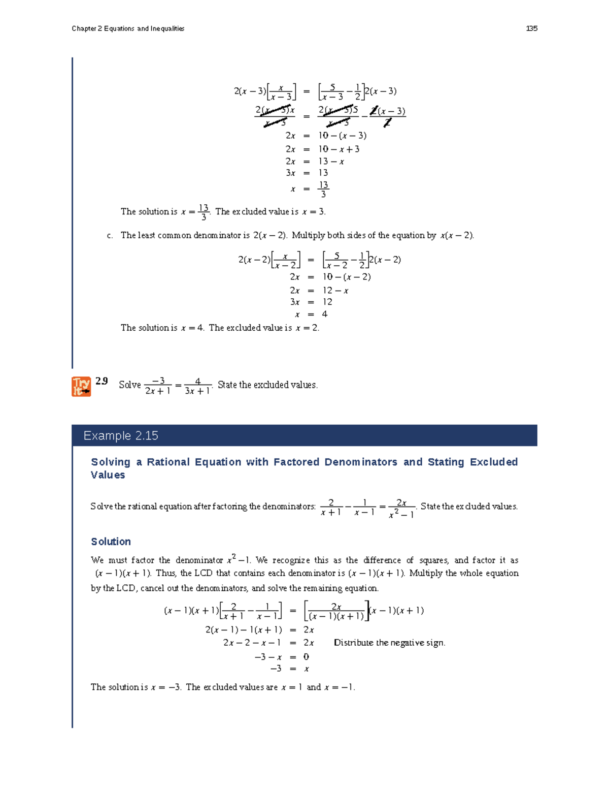 Exponential and Logarithmic Functions ( PDFDrive )-2 (14) - 2. 2(x − 3) ⎡ ⎣ x x − 3 ⎤ ⎦ = ⎡ ⎣ 5 ...