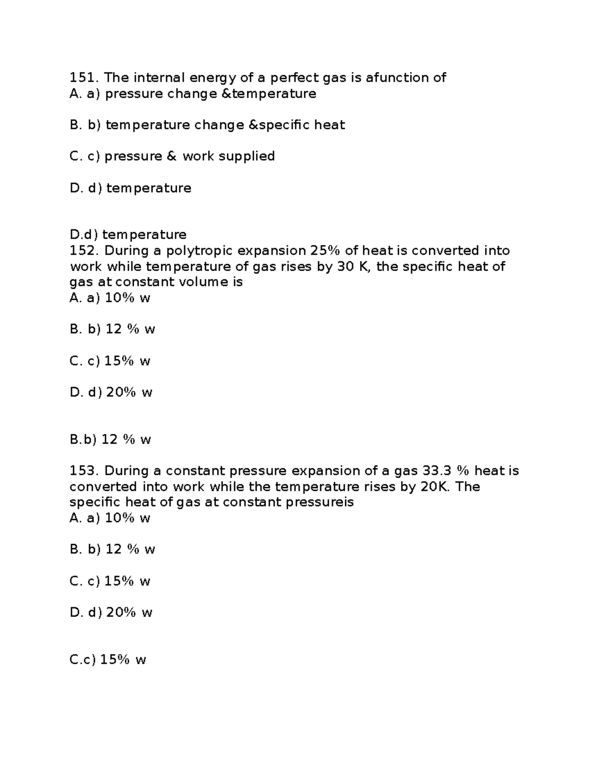 Key point questions on Chmi,Entropy of mixture of two gases - The ...