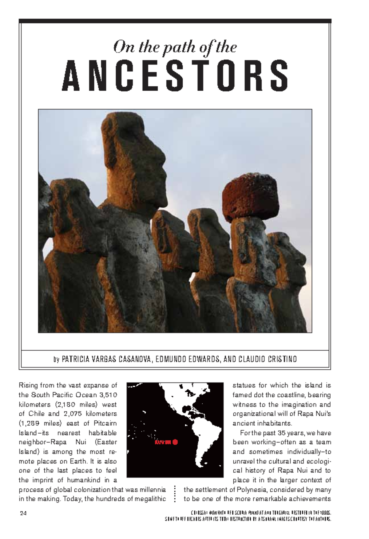 On the Path of the Ancestors - On the path of the ANC ESTORS Rising ...