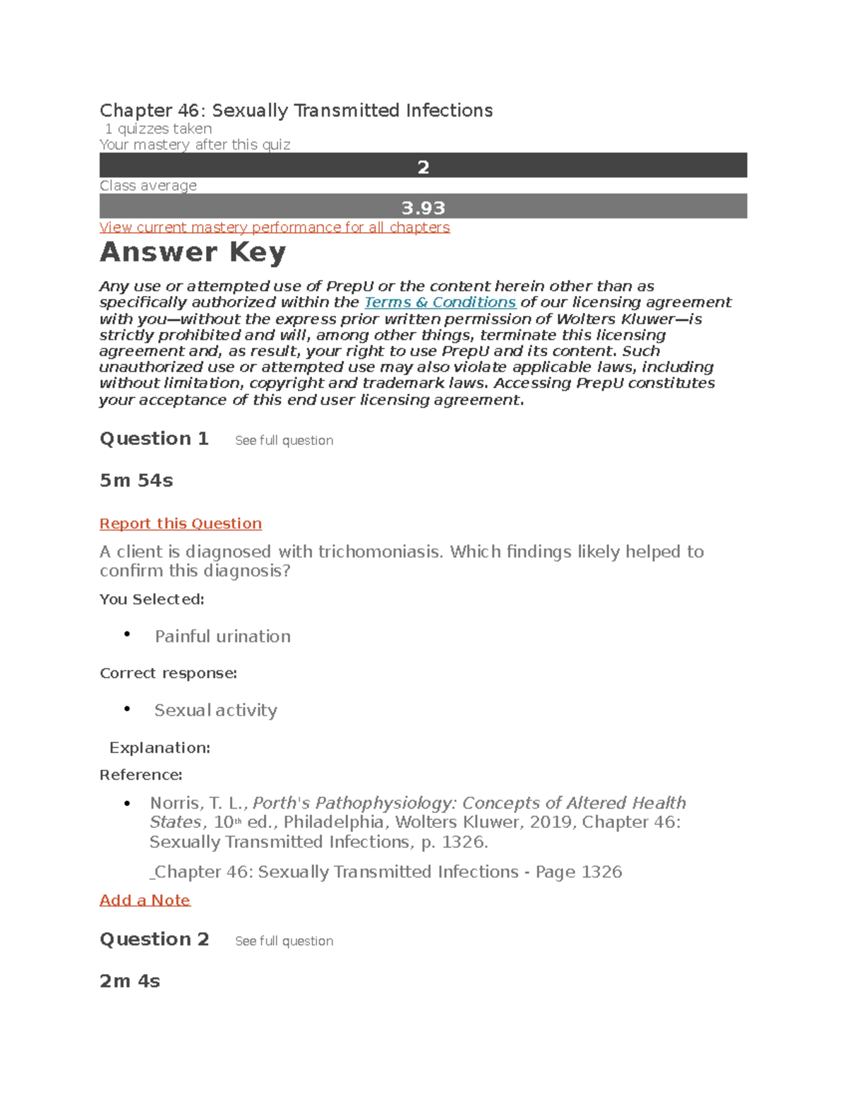 Chapter 46 Review - Coursepoint - Chapter 46: Sexually Transmitted ...