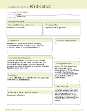 Prednisone - Drug card - ACTIVE LEARNING TEMPLATES THERAPEUTIC ...