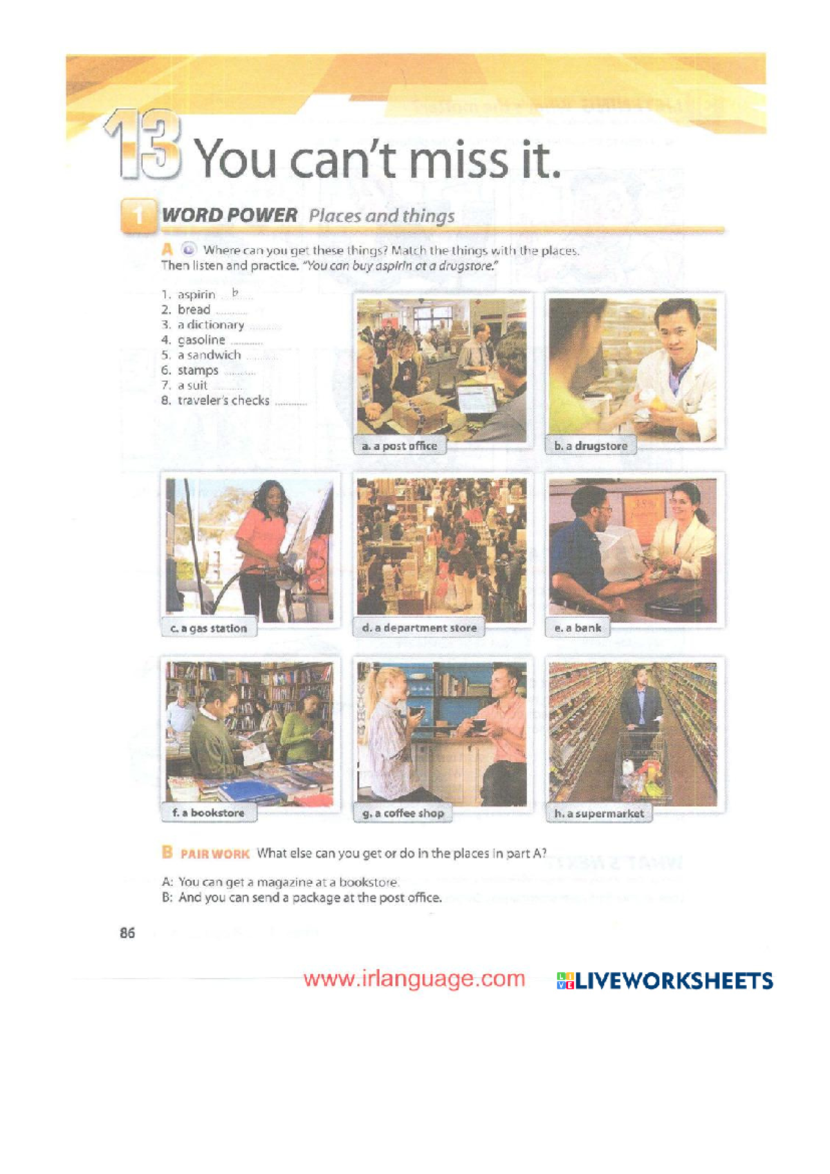 Document - dv cx cv vc vc vc vc vc - You miss it. 1 WORD POWER Places ...