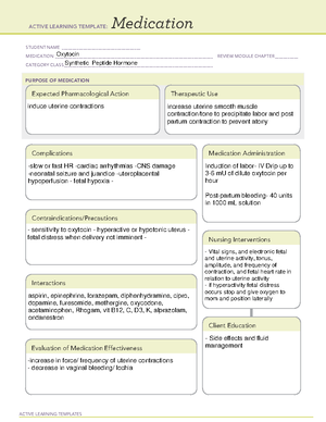 Cytotec - medcard - ACTIVE LEARNING TEMPLATES THERAPEUTIC PROCEDURE A ...