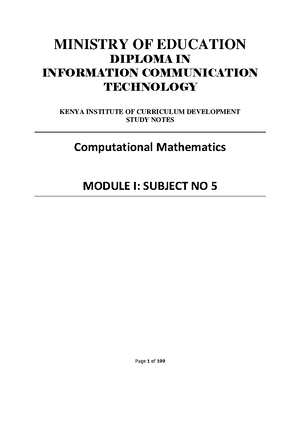 Basic Electronics Notes - (NAIROBI CAMPUS) COMPUTER SCIENCES DEPARTMENT ...