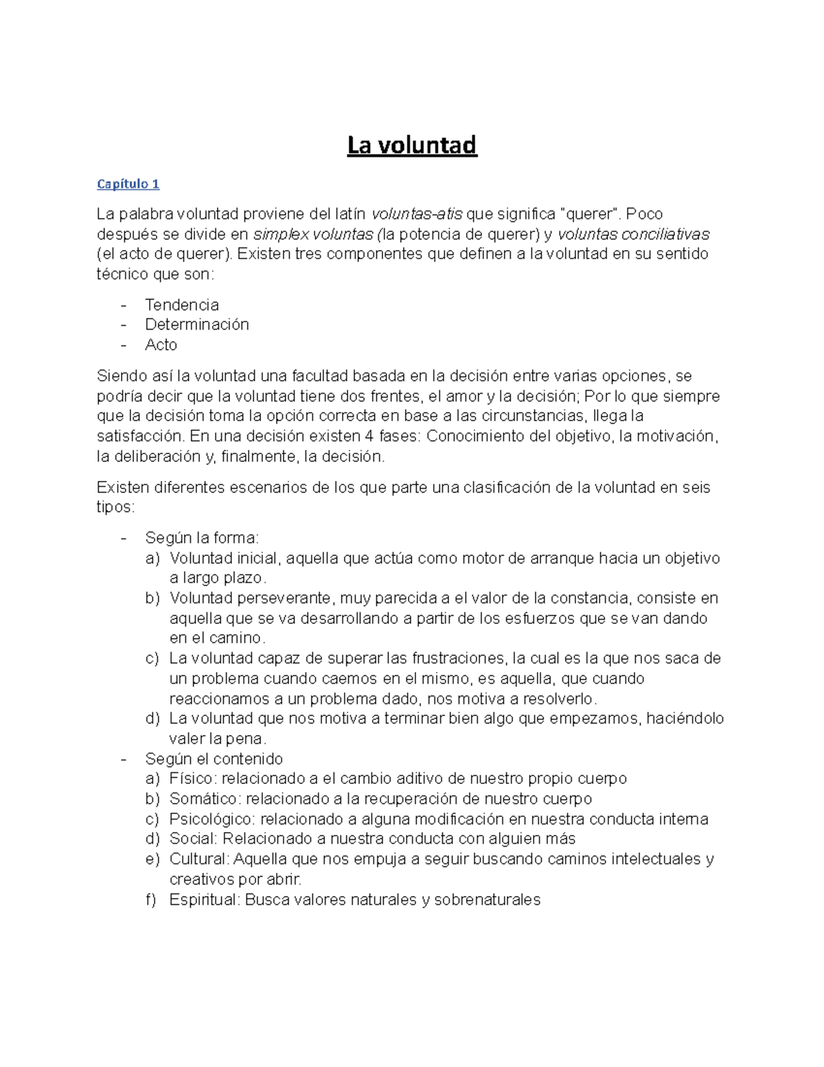 La voluntad y cosas así de la voluntad y así - La voluntad Capítulo 1 ...
