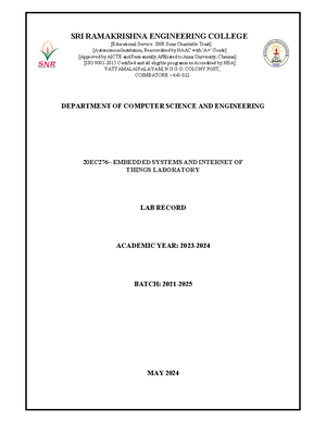 SRS documentation for Health Monitoring System - SRS documentation for ...