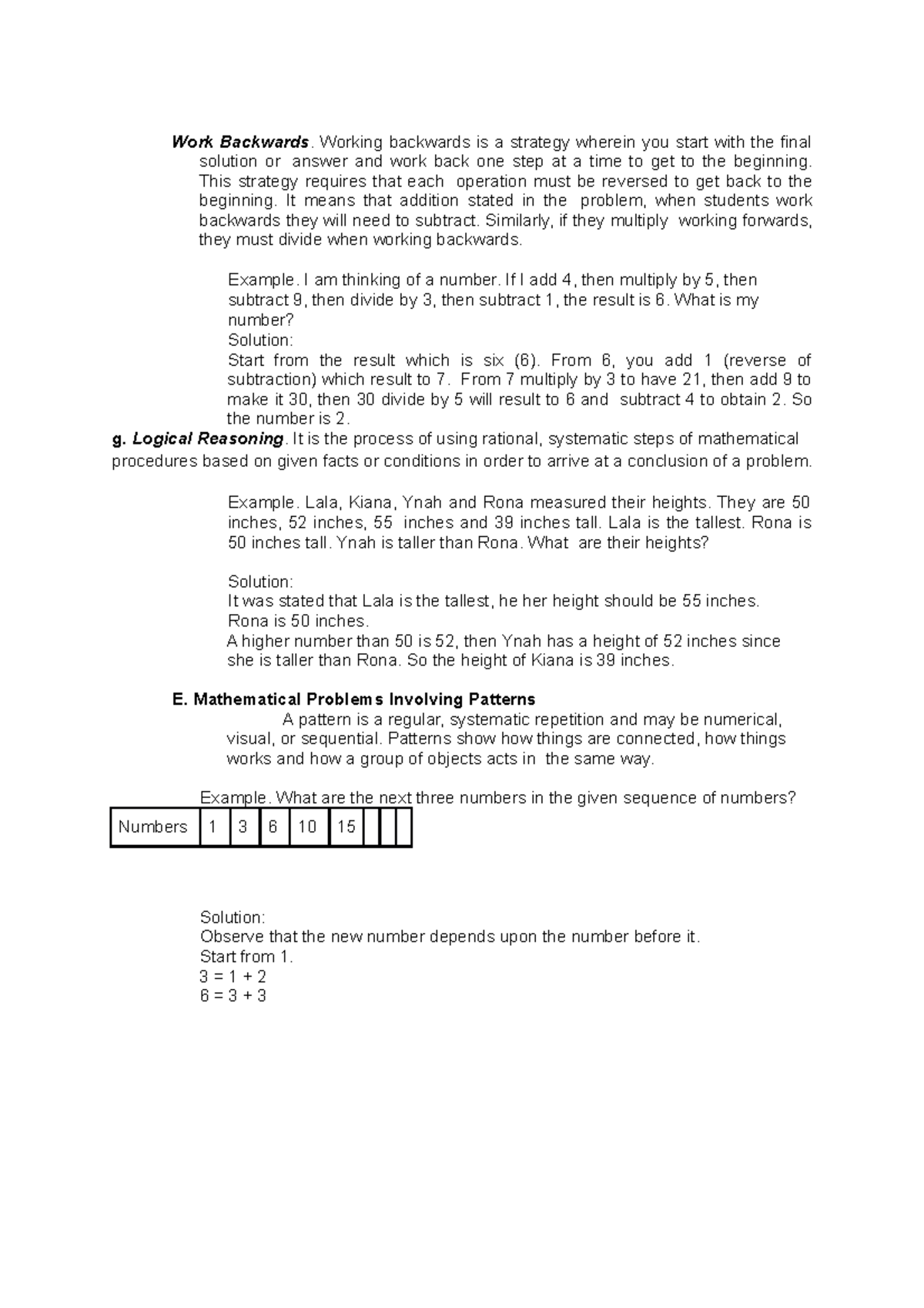 Work Backwards - Working backwards is a strategy wherein you start with ...