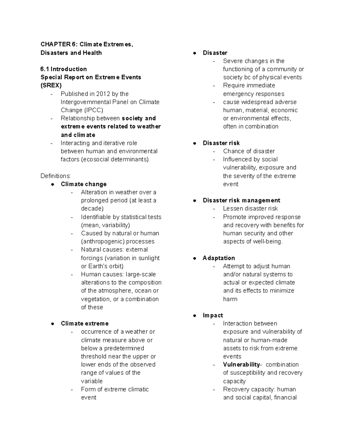 -IDE- Chapter 6- Climate Extremes, Disasters and Health - CHAPTER 6 ...