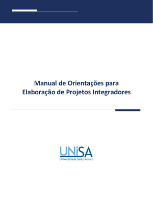 Projeto Integrador I - gestão de recursos humanos - UNIVERSIDADE SANTO ...