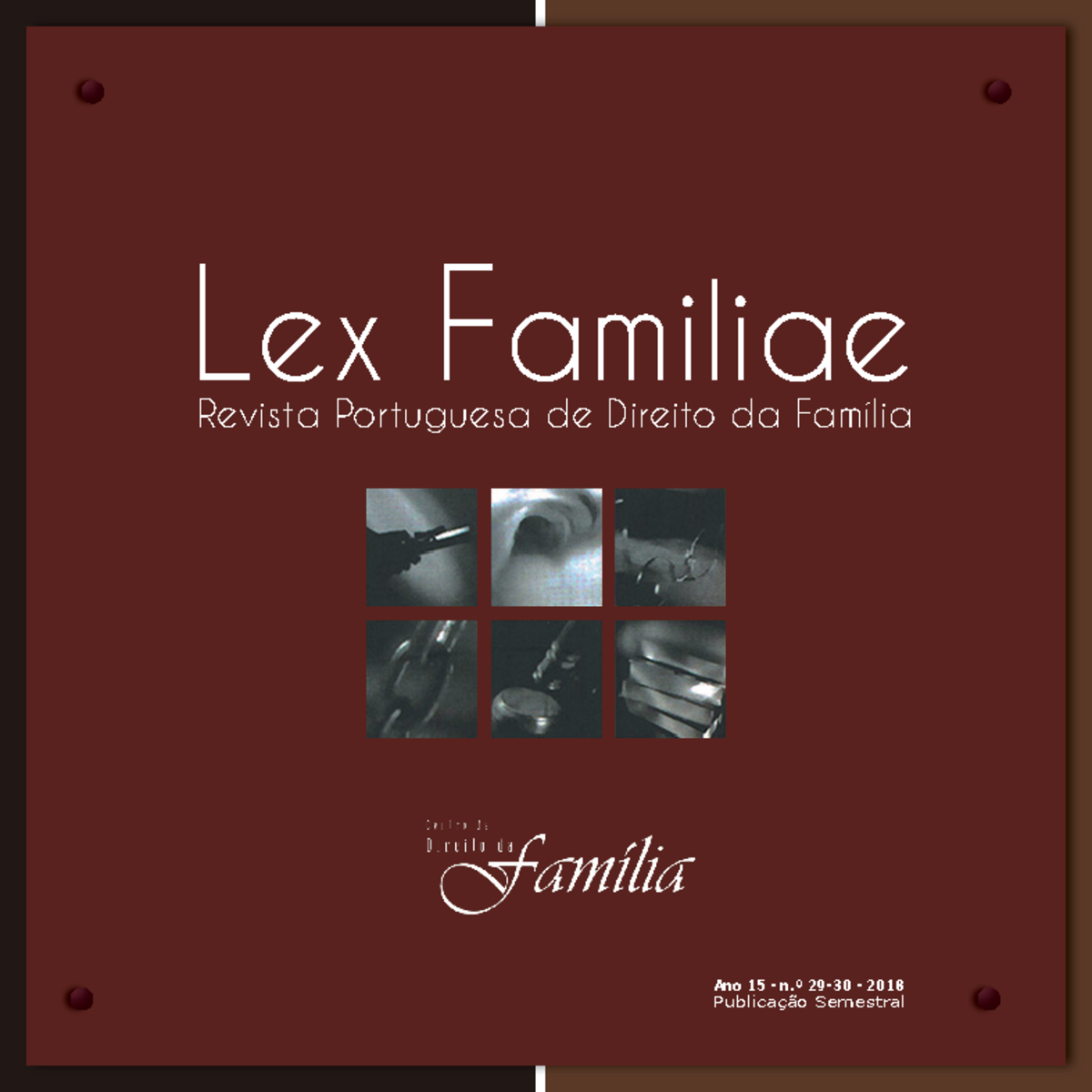Lex Familiae 2018 n.ºs 29 e 30 - Lex Familiae Revista Portuguesa de ...