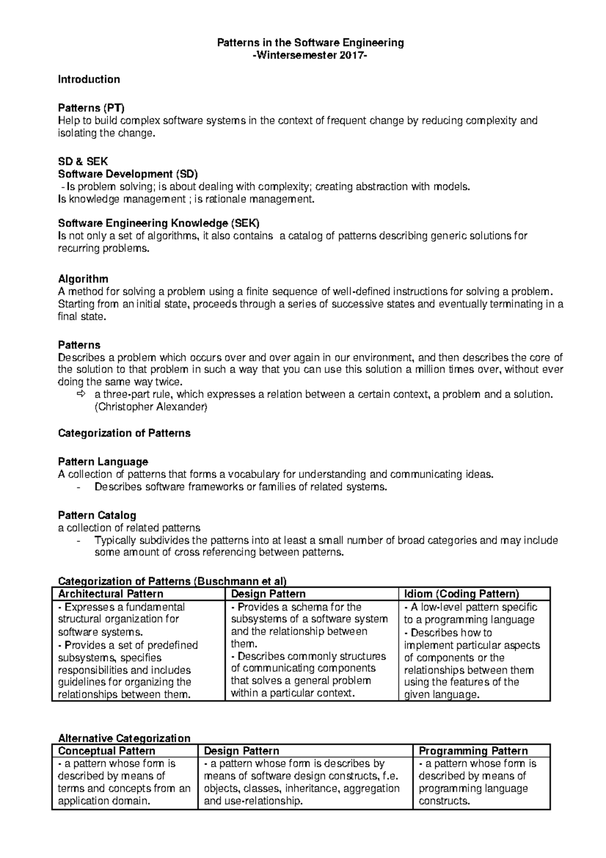 Mist1 Kurze Zusammenfassung Warning Tt Undefined Function 32 Patterns In The Software
