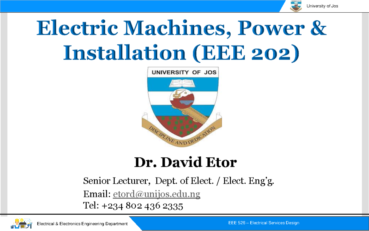 Lecture 1 Slides - Electrical & Electronics Engineering Department EEE ...