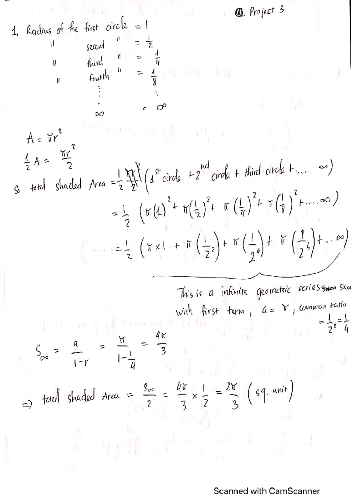 Quizzes and Project Solution - MATH 151 - Studocu