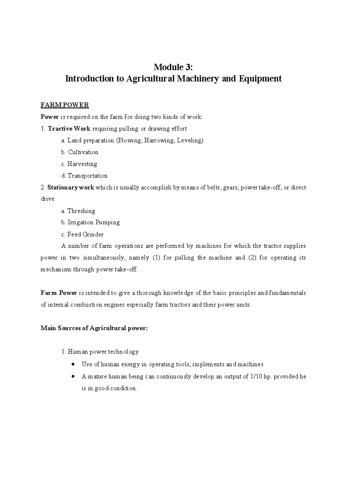 IT-AGRI3 Module-3 Introduction-to-Agricultural-Machineries-and ...