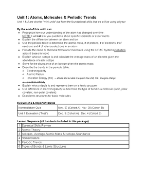 Organic Chemistry work sheet with Answers - The Complete Organic ...