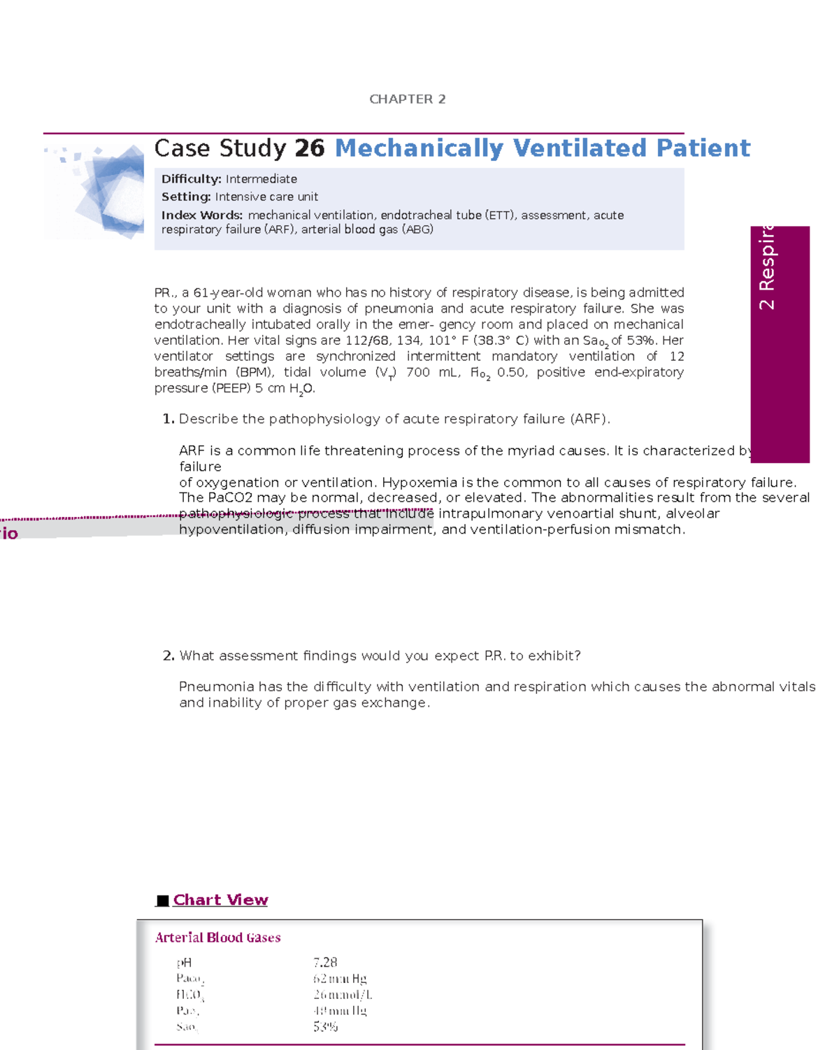 Case Study Vent Patient student version - rio Case Study 26 ...