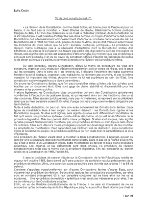 Dissertation - TD droit Constitutionnel - L'etat fédéral (plan très détaillé) 1045 mots 5 pages ...