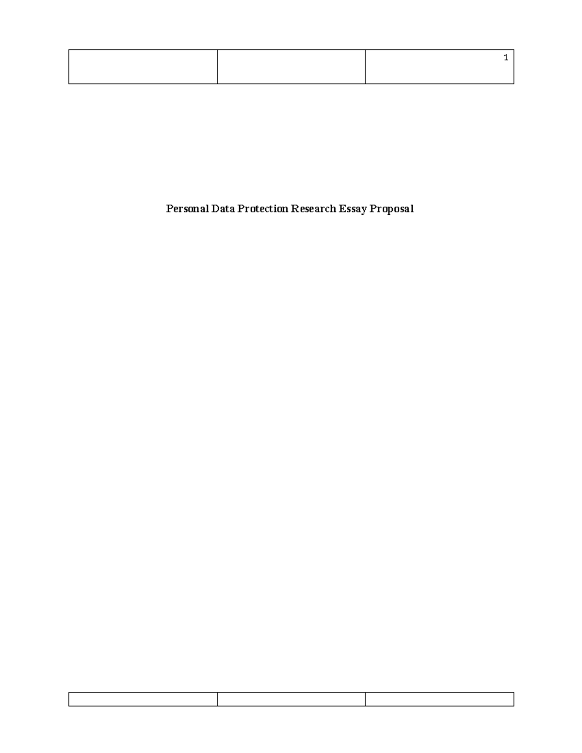 ENGL148ENGL148 Argument - Personal Data Protection Research Essay ...