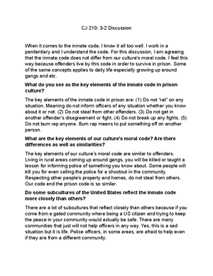 7-2 Project Two - CJ 120- Project Two: Speaker Notes Tyrenni Berry Over ...