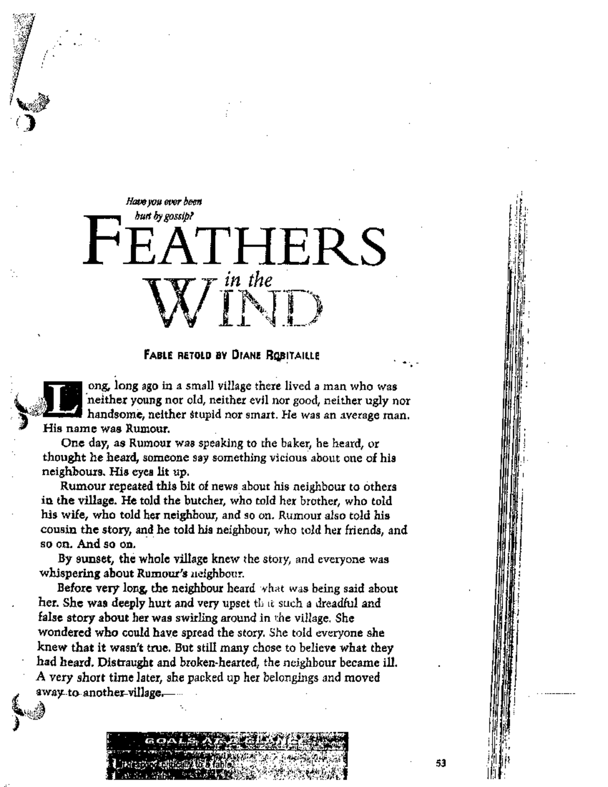 Feathers in the wind - CHMB16 - Studocu