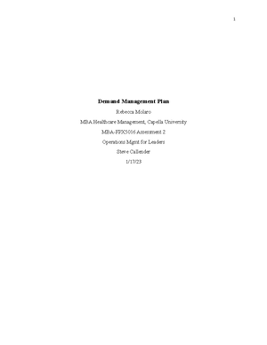 HRM-FPX5090 Gleason Brenda Assessment 3-1 - Brenda Gleason Master of ...