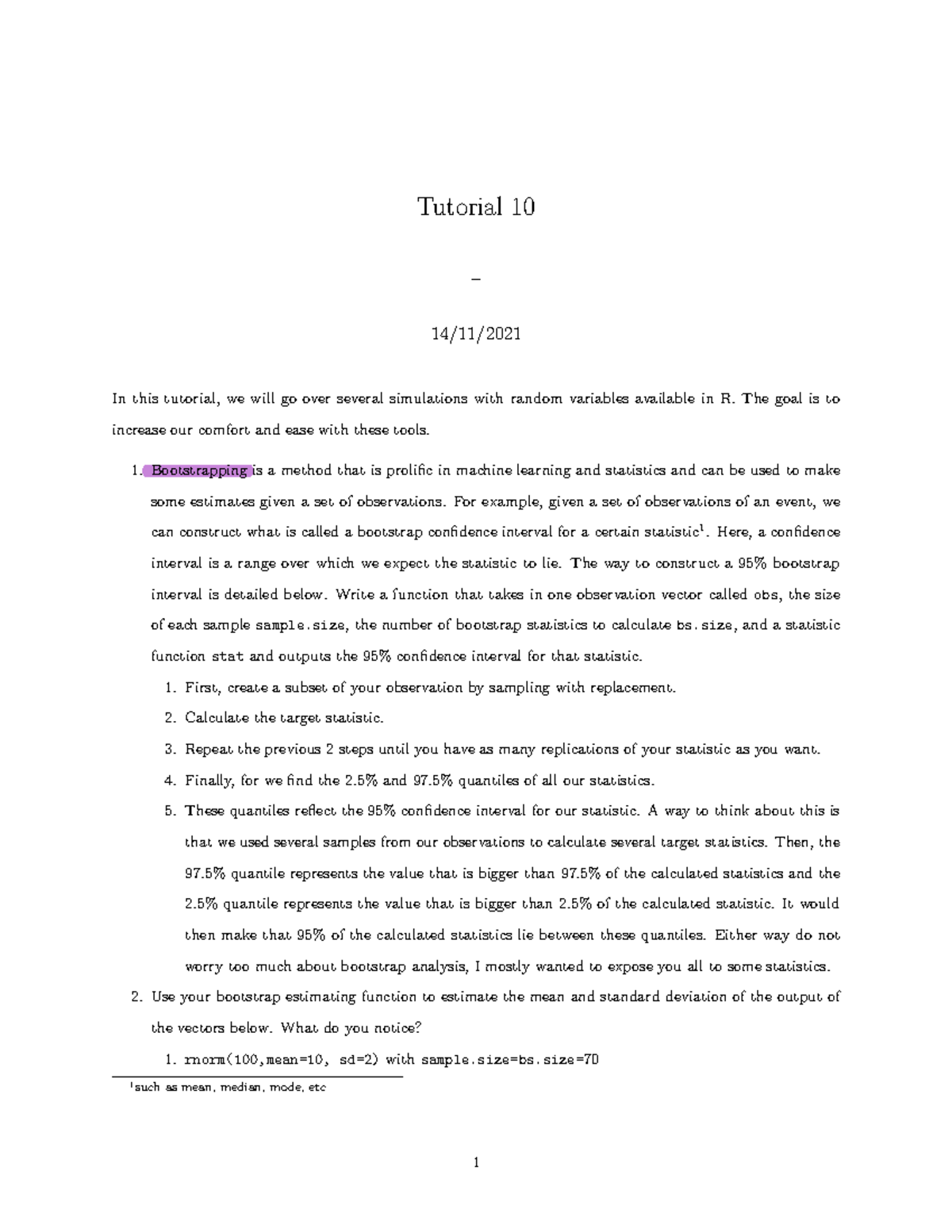 Tutorial-10 - Tutorial 10 2021 R programing Tutorial 10 2021 R ...