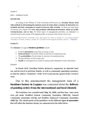 Group-2 - Case problem Chapter 3 - Problem Statement An electronics manufacturing company is ...