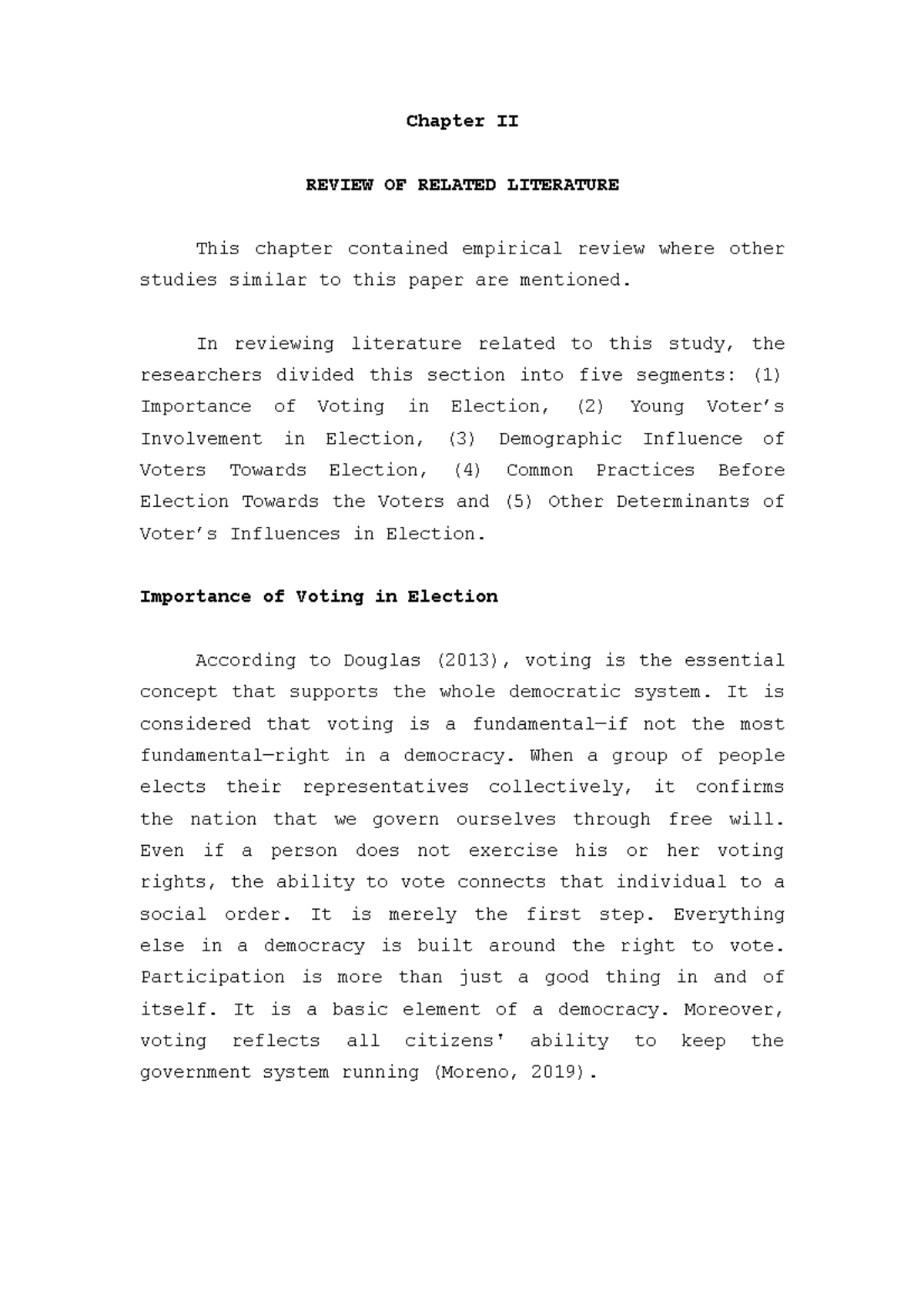 Chapter II RRL - Great - Chapter II REVIEW OF RELATED LITERATURE This ...