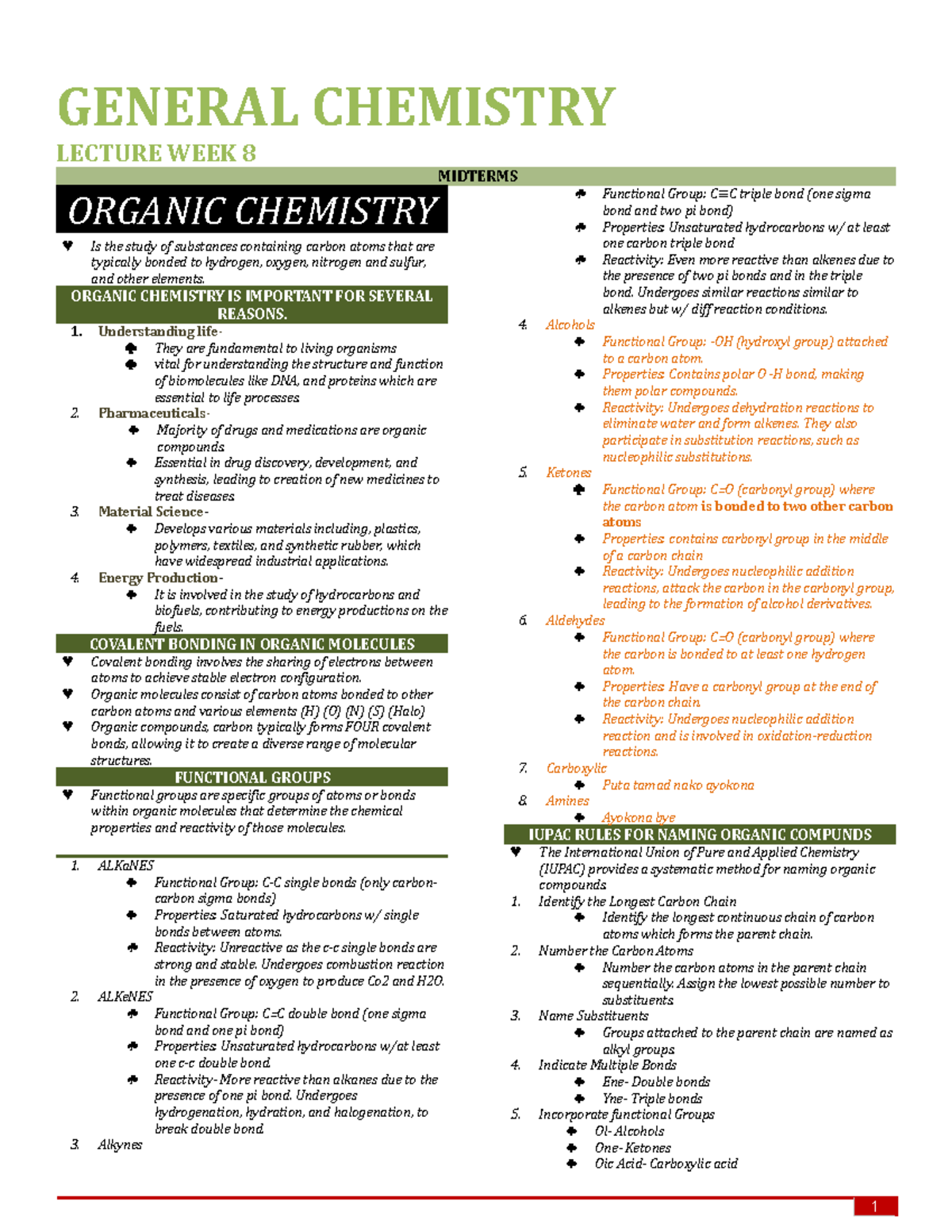 GEN CHEM Trans - General Chemistry Lecture Notes. - GENERAL CHEMISTRY ...